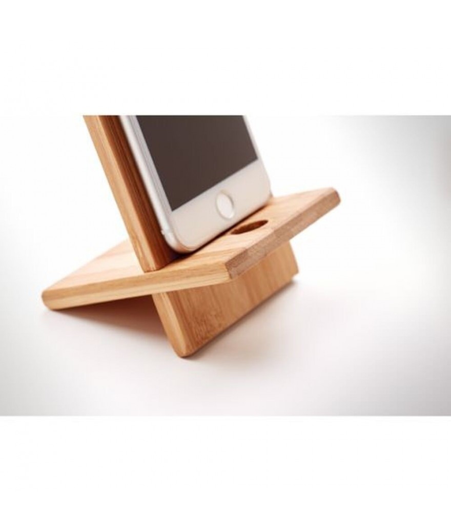 Support mobile pliable bambou.