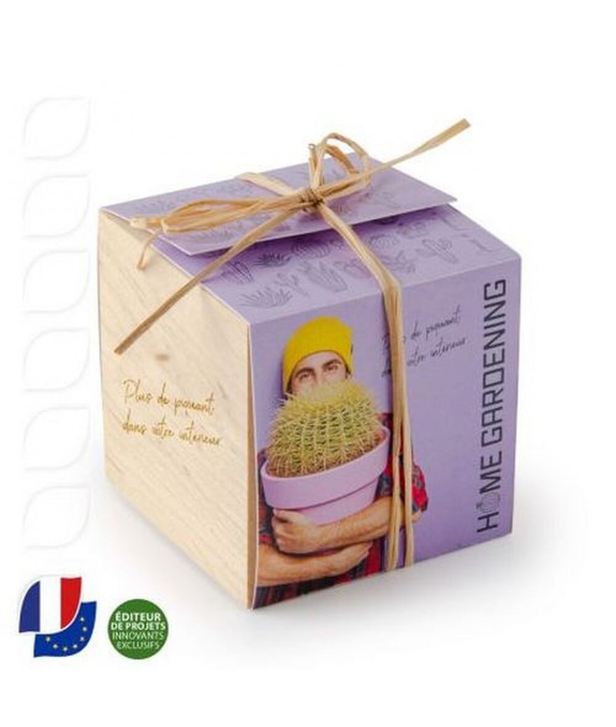 Mini kit de plantation en bois naturel - Made in France